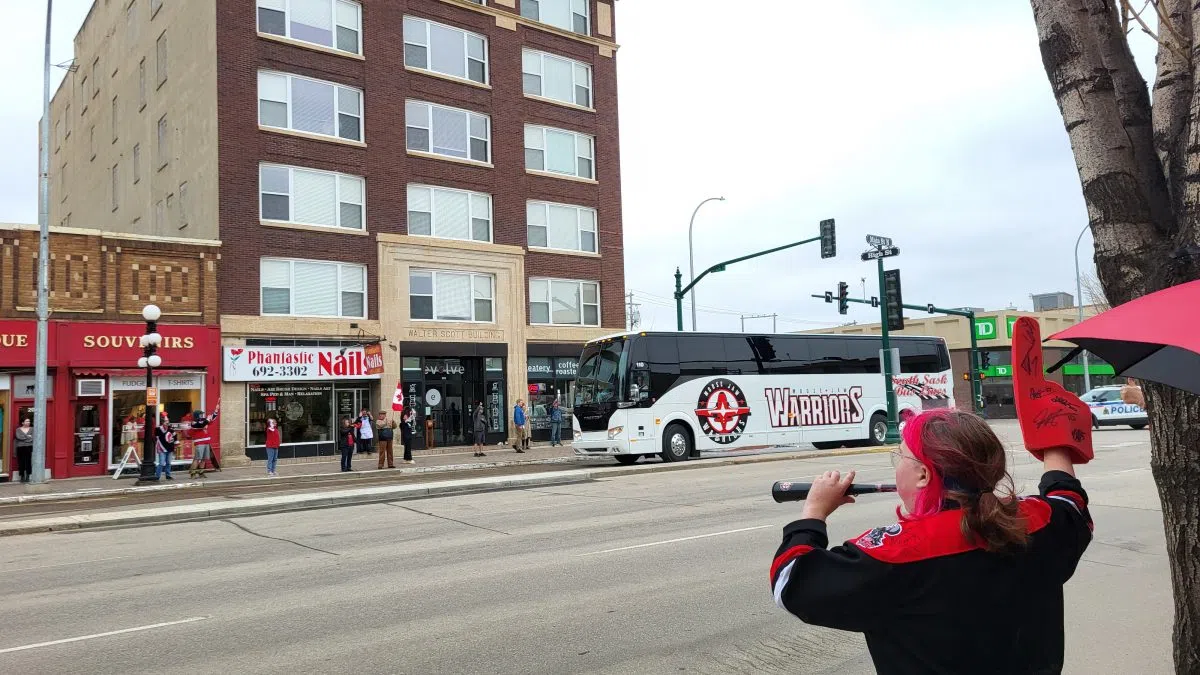 Warriors Fans excited for Game 7 against Blades | 980 CJME