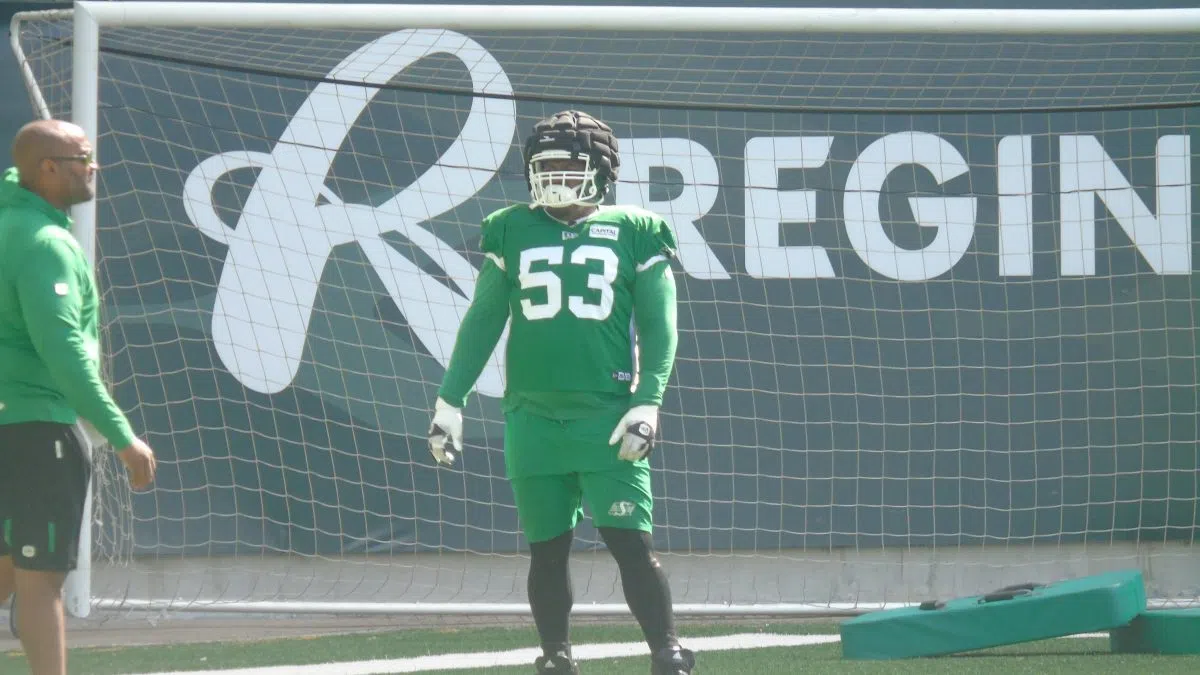 Riders’ offensive guard Phillip Blake is ready for 9th CFL season | 980 CJME