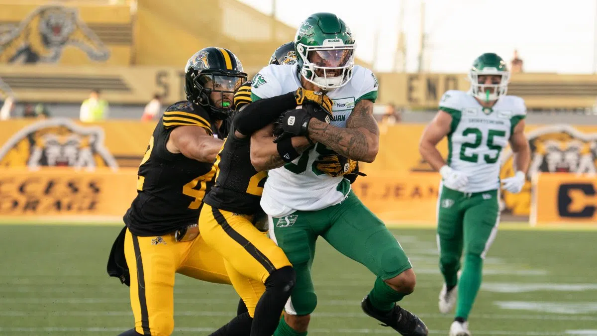 Riders beat Ti-Cats on last-second Lauther field goal | 980 CJME