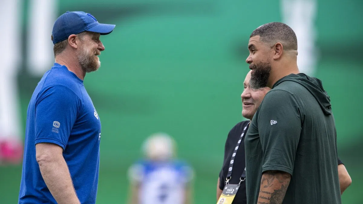 Riders, Bombers meet for third time of 2024 CFL season | 980 CJME