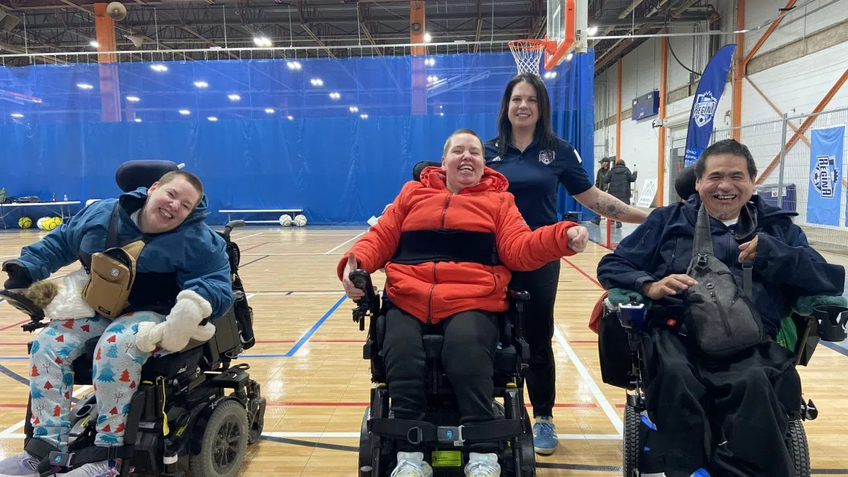 ‘It means a lot to me’: Regina power chair soccer brings joy to players ...