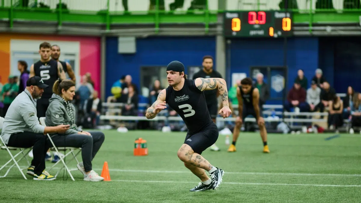 Saskatoon’s Daniel Wiebe looking to take next step at CFL combine | 980 ...