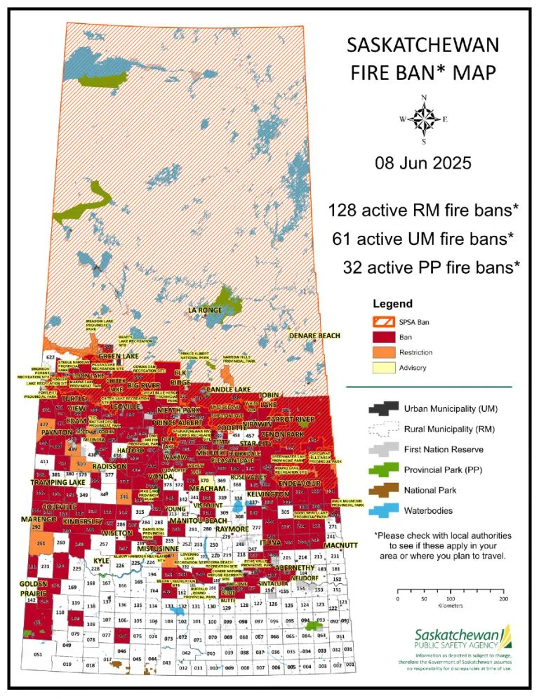 Sask. wildfires update: SPSA looking at possibly lifting some ...