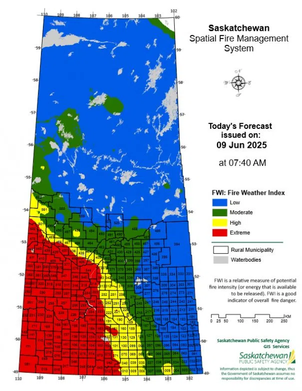 Sask. wildfires update: SPSA requests federal support in the form of ...