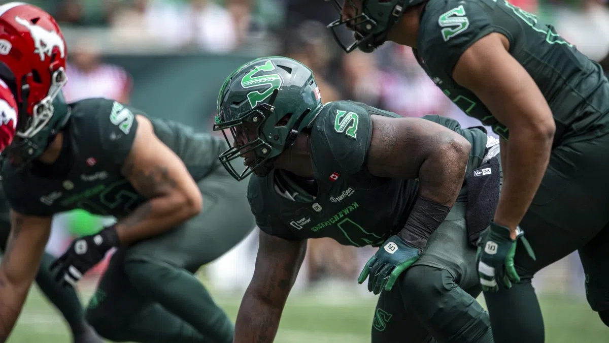 Riders look to stop Edmonton’s Justin Rankin from taking over the game | 980 CJME