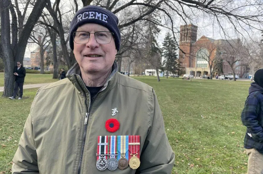 Thousands circle Regina’s Cenotaph on Remembrance Day | 980 CJME