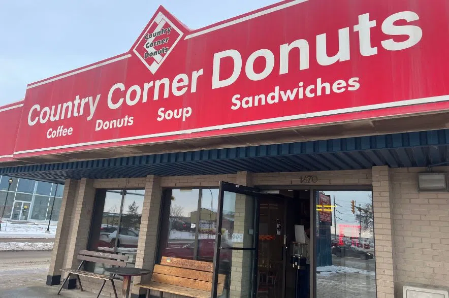‘What can you do?’: Fire damages local donut store in Regina | 980 CJME