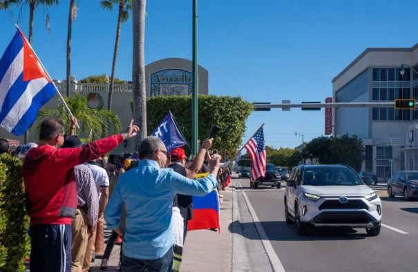 Ouster of Maduro government sparks celebrations among Venezuelans in ...