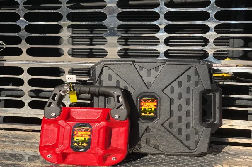 Fire department deploys firefighting grenade for the first time | 650 CKOM