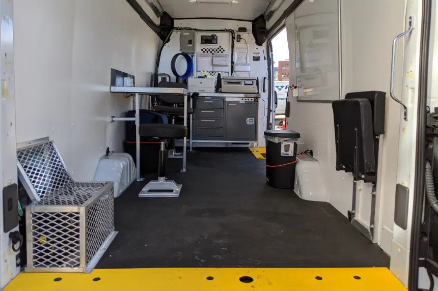 Saskatoon police unveil mobile testing unit | 650 CKOM