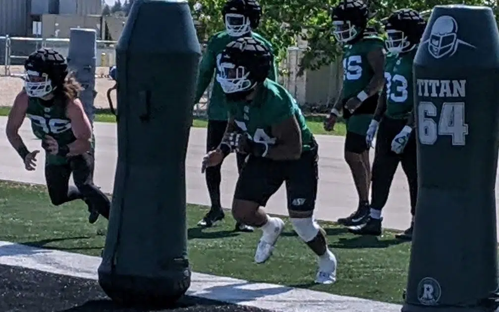 From football to wrestling: How a Riders prospect could be on his way ...