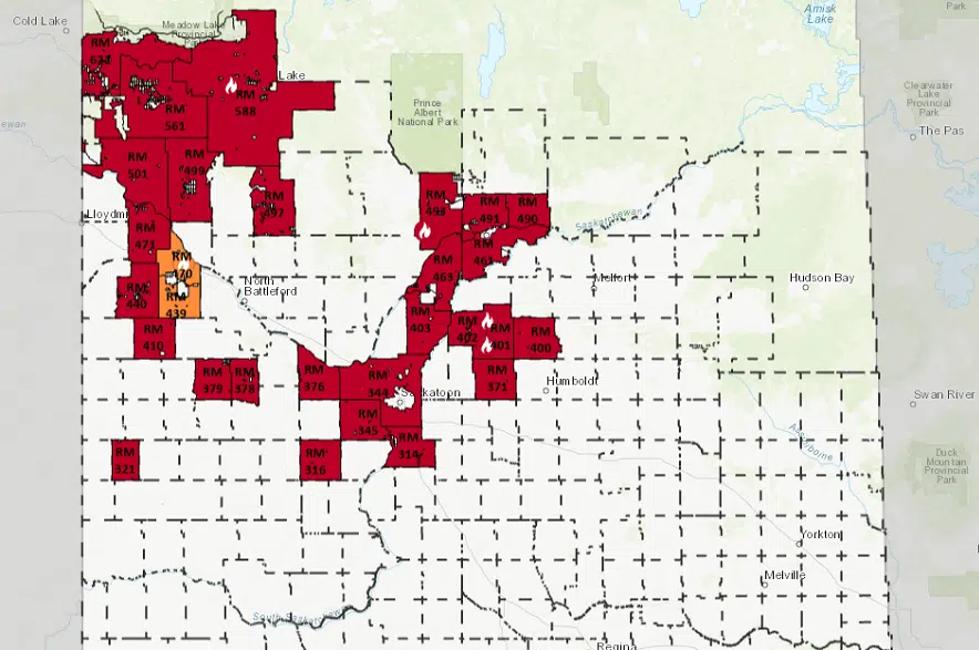 Dry weather leads to fire bans for parts of Saskatchewan | 650 CKOM