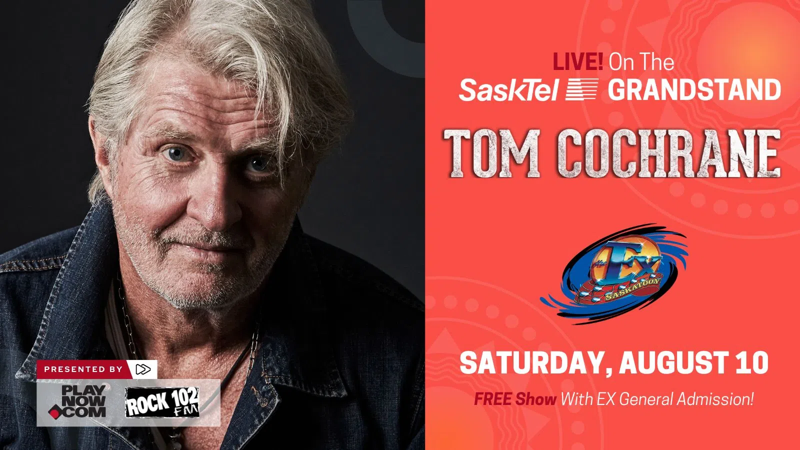 Tom Cochrane and Kim Mitchell at The Saskatoon EX | ROCK 102