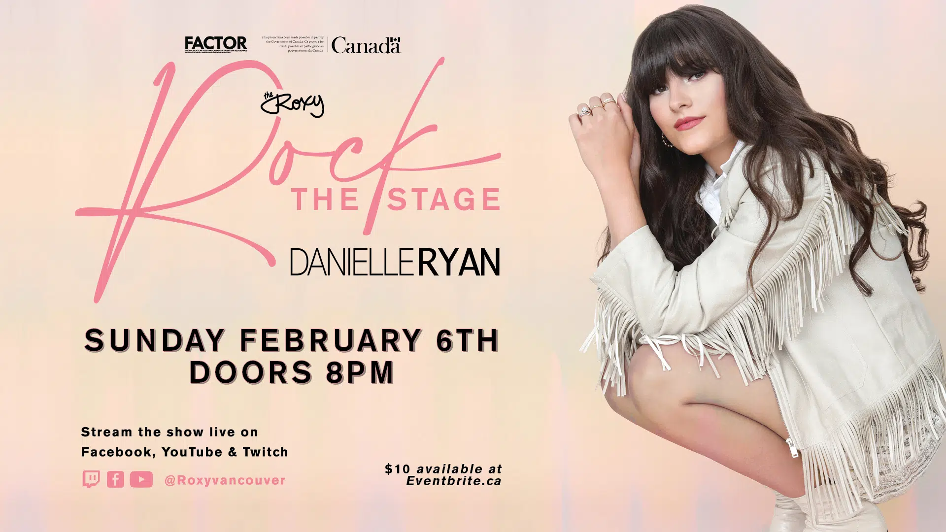 Danielle Ryan Rock The Stage | 93.7 JR Country