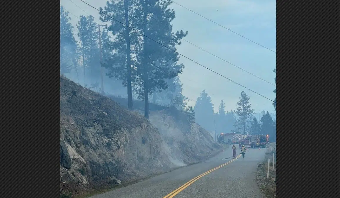 UPDATE: Evacuation alerts lifted for Westside Road wildfire, road ...