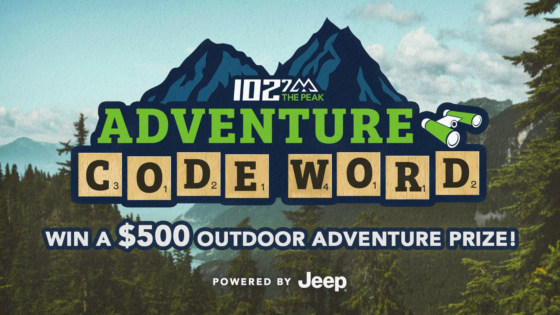 The Ultimate Outdoor Adventure Prize! | 102.7 THE PEAK | Alternative ...