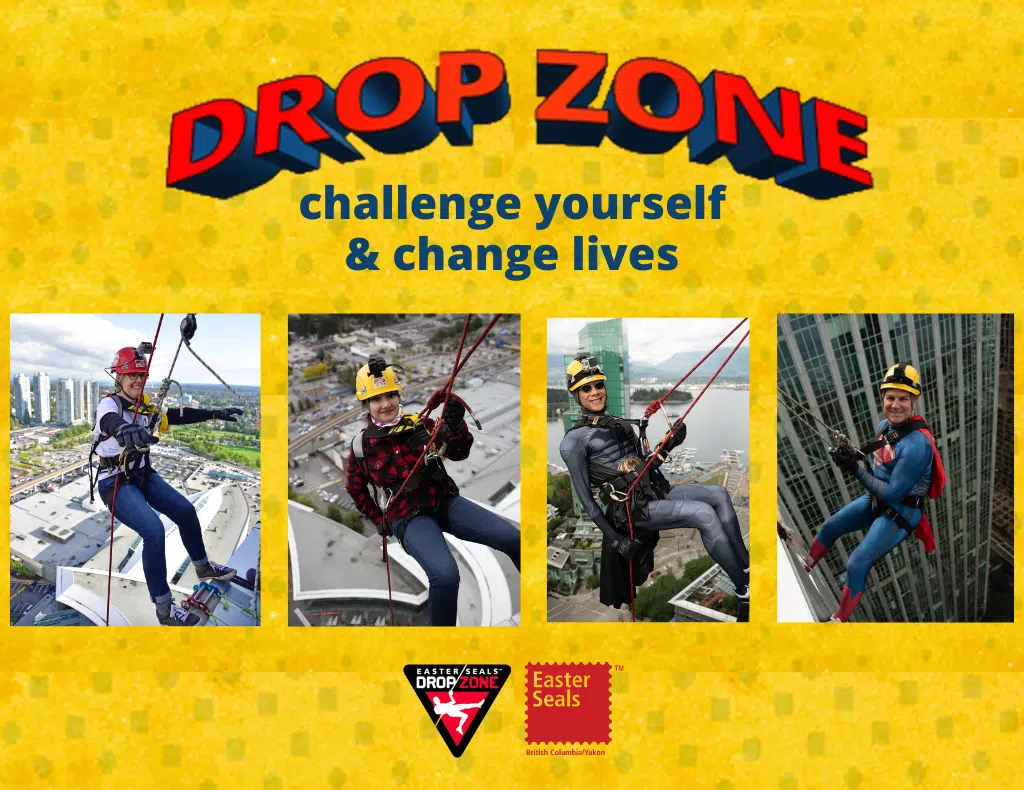 Easter Seals Drop Zone | 102.7 THE PEAK | Alternative Vancouver