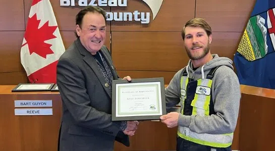 Brazeau County Council presents Long Service Awards to community ...