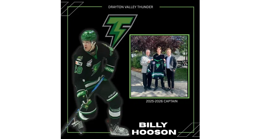 Thunder names Billy Hooson as team captain for upcoming season | Big ...