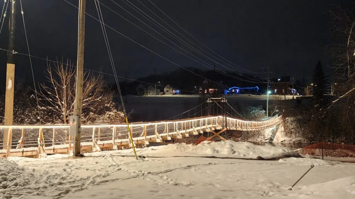 New Swinging Bridge lights enhance visual appeal, safety: Renfrew mayor ...