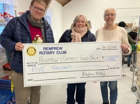 Renfrew Rotary Club’s holiday gift: $5,000 set aside for to keep ...