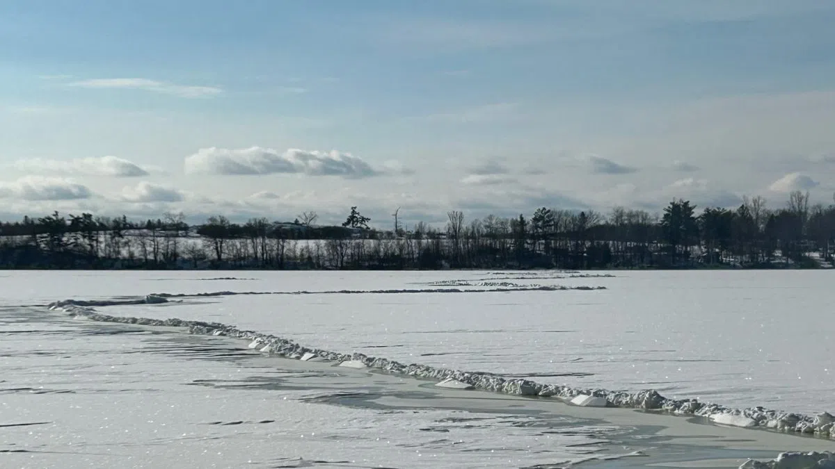 Watershed council warns of ice ridge on Muskrat Lake | 96.1 Renfrew Today