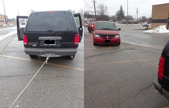 A van pulled over in Simcoe after officer’s spotted the vehicle pulling ...