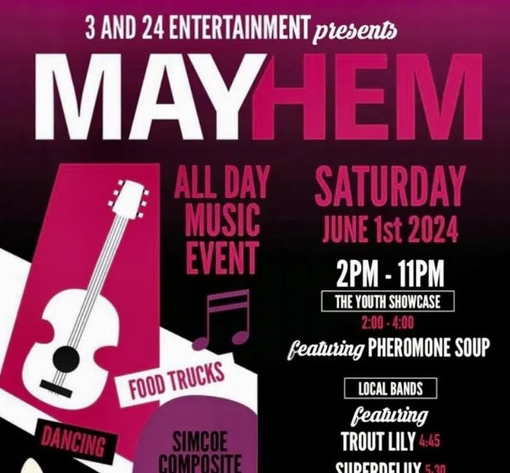 MAYhem event has been cancelled | NorfolkToday.ca