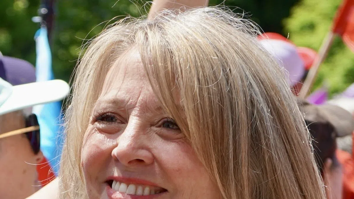 NDP Leader Marit Stiles promises to end homeless encampments ...