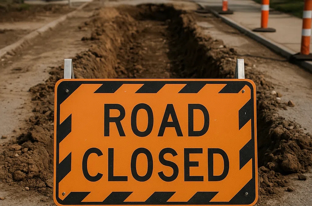 Major road closure at Norfolk General Hospital for street ...