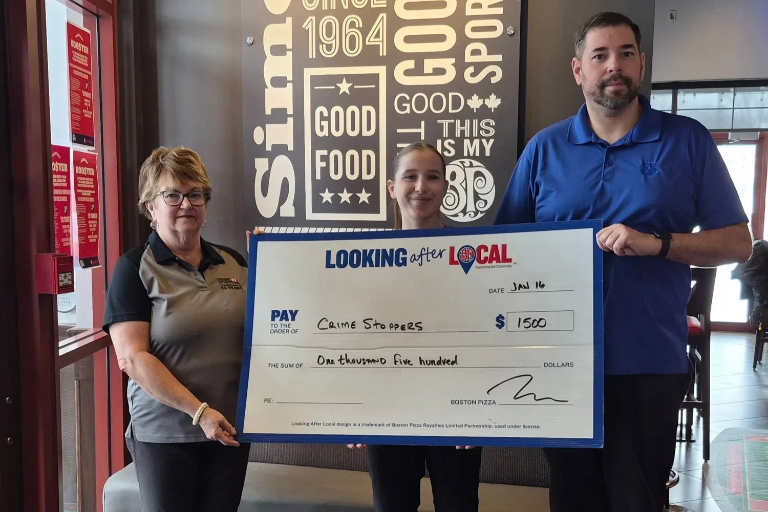 Boston Pizza Simcoe Fundraiser Dinner sells out in support of Crime ...