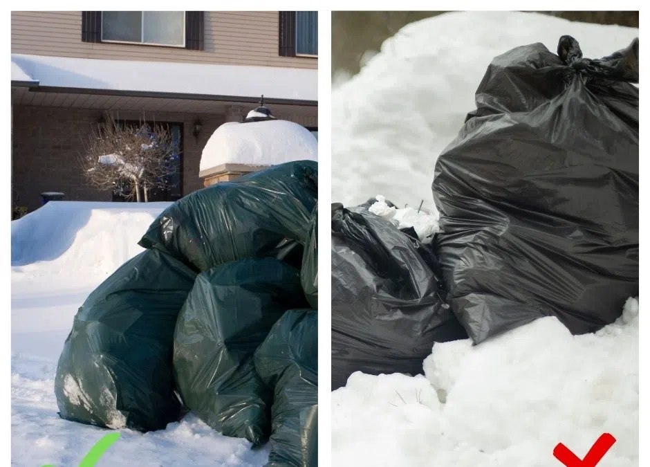 County reminds residents to keep garbage and recycling clear of ...