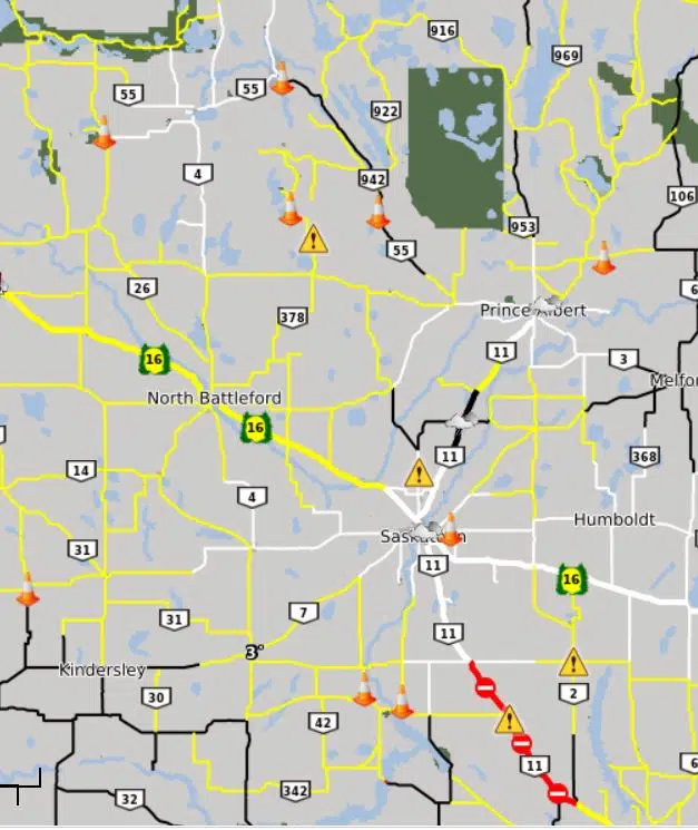 6Am Highway Hotline update! | Saskatchewan Country CJNB