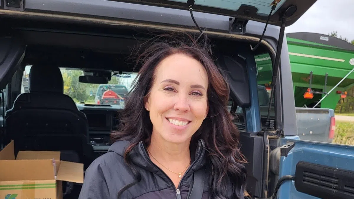 Tonya and Scott Barker great hosts for meals in the field Thursday ...