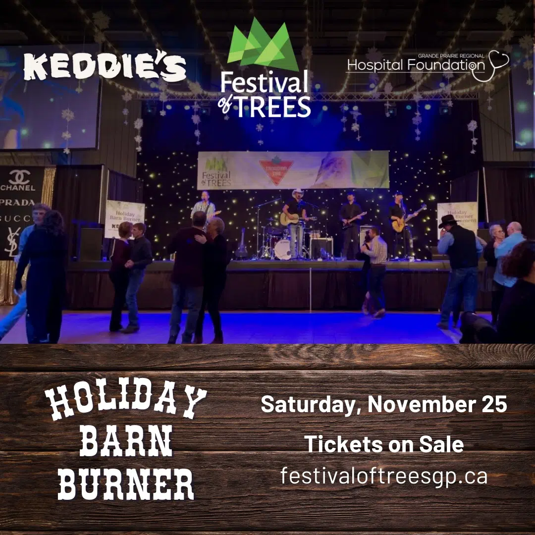 Holiday Barn Burner - Festival of Trees | 989 Rewind Radio - Grande Prairie