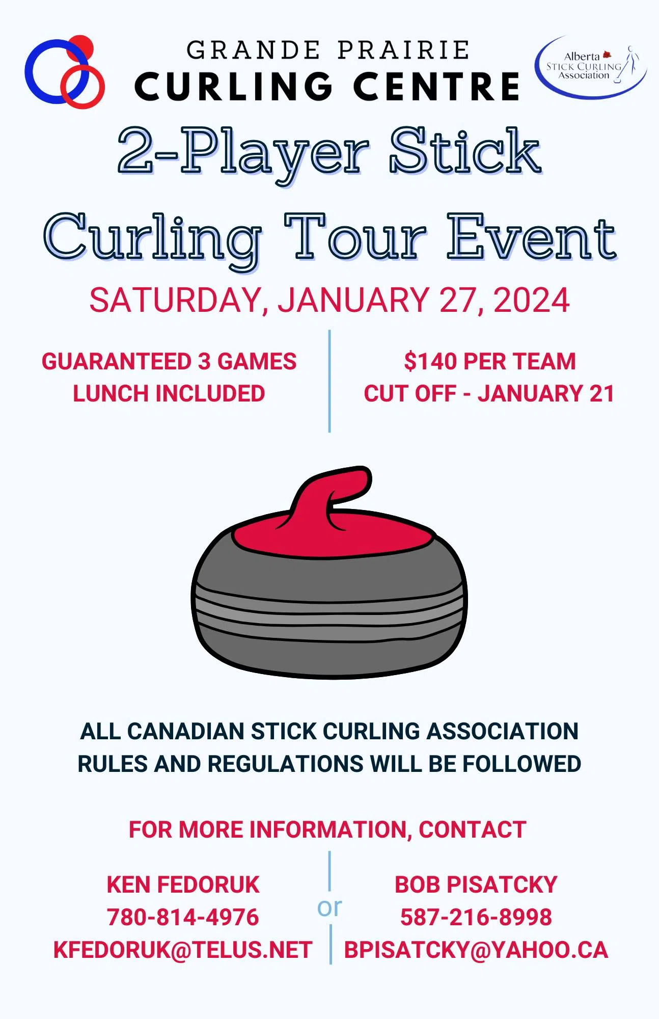 2 Player Stick Curling Tour Event | 989 Rewind Radio - Grande Prairie