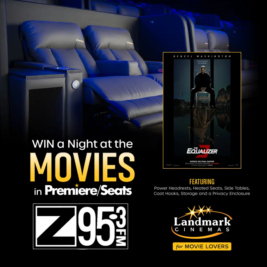 Z95.3 Movie Madness - Win "Tickets and Treats" Vouchers to Landmark Cinemas | Z95.3 - Vancouver ...