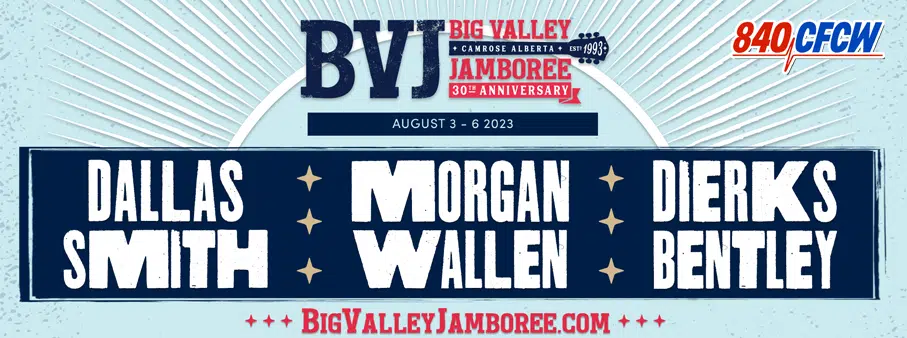 Big Valley Jamboree 2023 | 840 CFCW AM