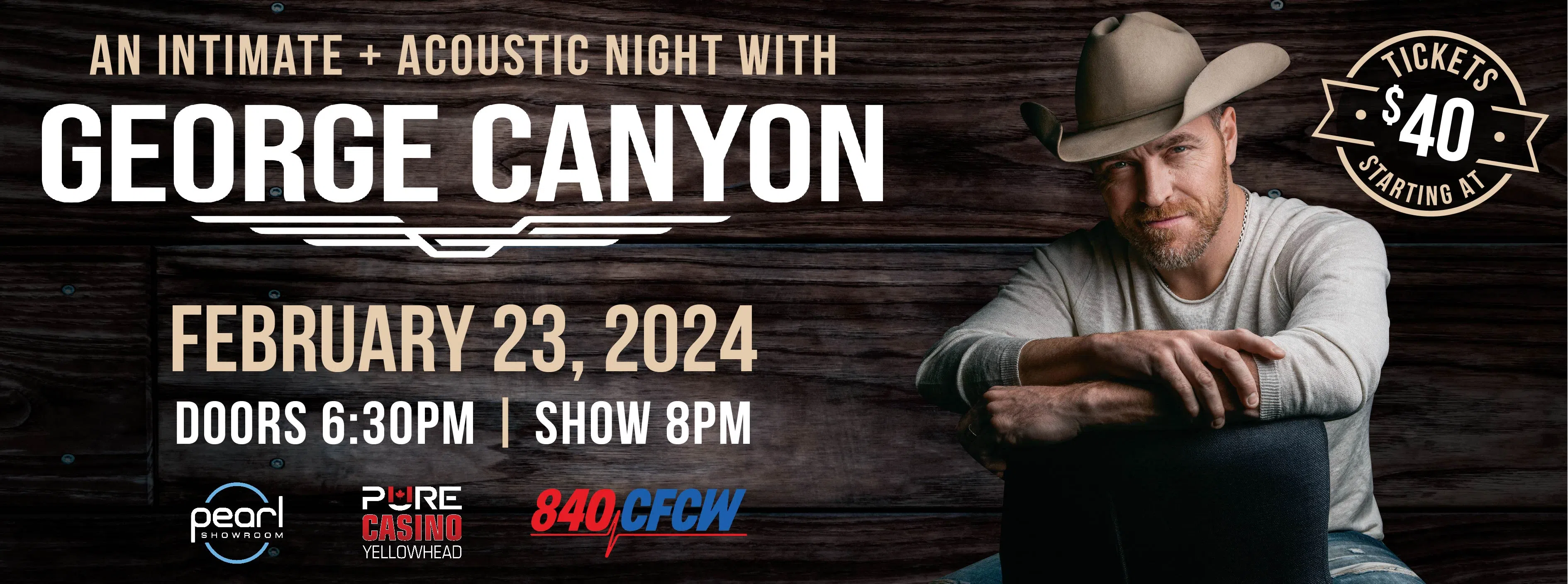 George Canyon | 840 CFCW AM
