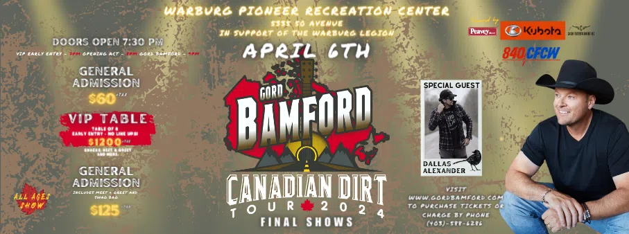 Gord Bamford | 840 CFCW AM