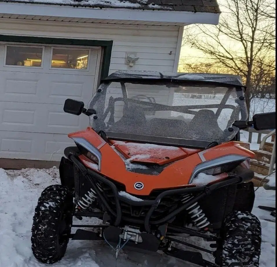 RCMP investigating theft of side-by-side UTV | Ocean 100 - Charlottetown