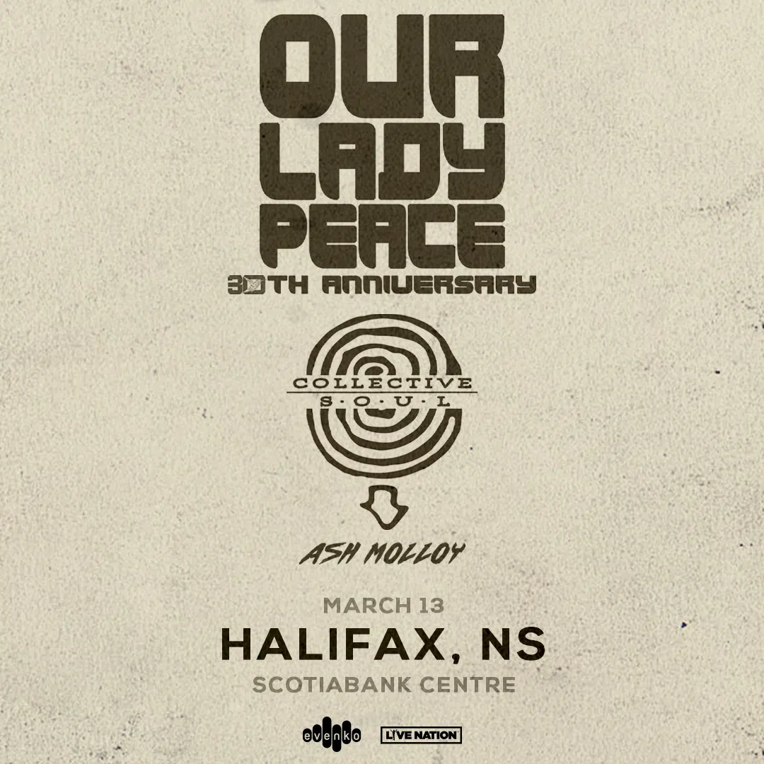 OUR LADY PEACE - 30TH ANNIVERSARY TOUR | Q104 - The Home of Rock and ...