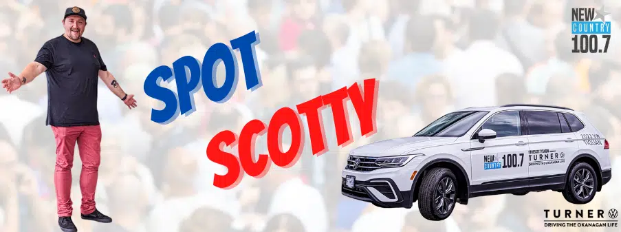 Spot Scotty and His Turner VW Tiguan | New Country 100.7 - Kelowna