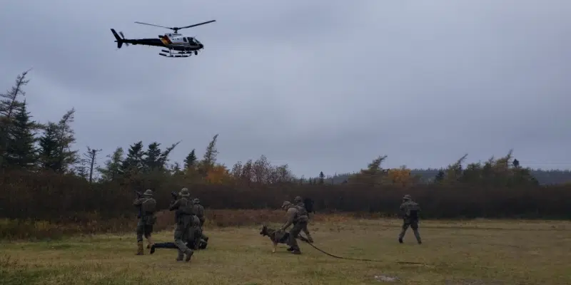 RCMP Choppers, Ground Units Take Training Exercises to Butter Pot Park ...