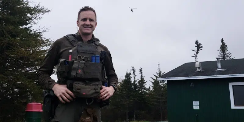 Rcmp Choppers Ground Units Take Training Exercises To Butter Pot Park Vocm 8480