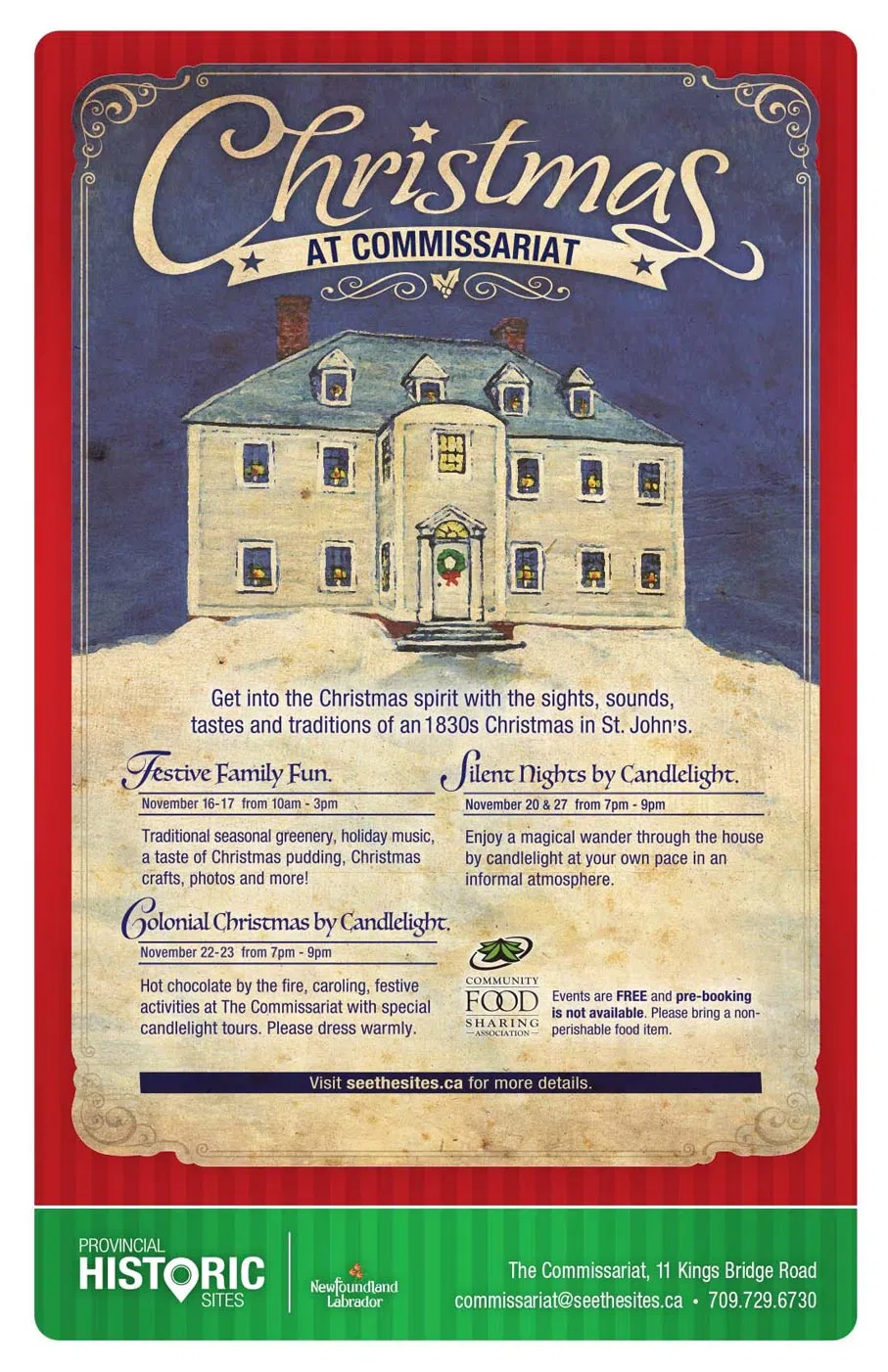Christmas at Commissariat | VOCM