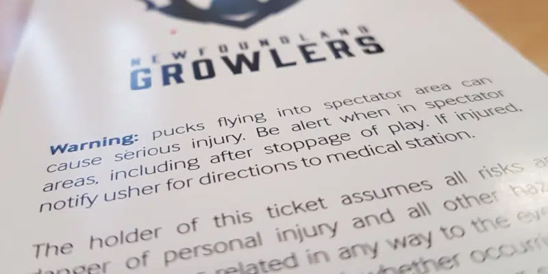 Beware of Flying Pucks, Warns St. John’s Woman with First-Hand ...