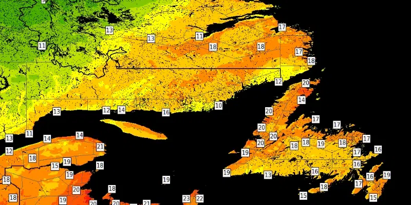 Record-Breaking Temperatures Tuesday in Many Areas of the Province | VOCM