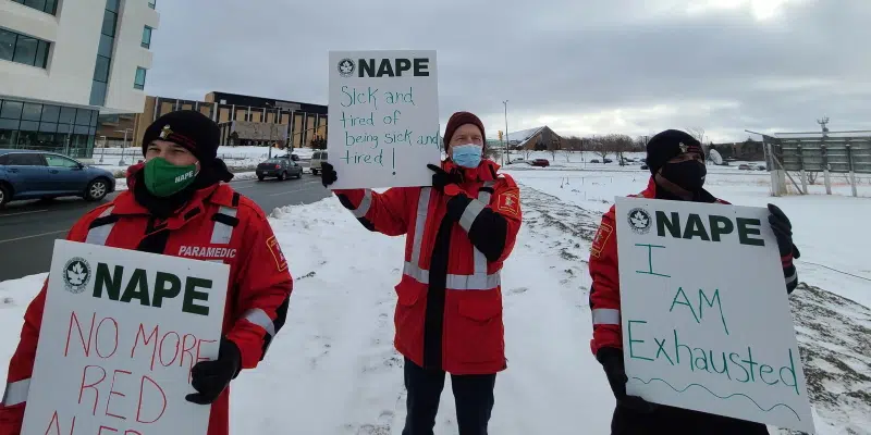 NAPE Members Demand Action on Shortage of Ambulances, Paramedic Staff ...