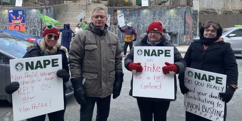 NAPE Holds Rally for Striking Choices for Youth Workers | VOCM
